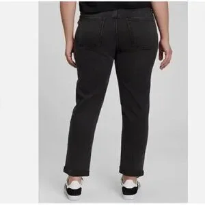GAP | Jeans | Gap 9s Midrise Black Wash Girlfriend Size 231 Tall Y2k ...